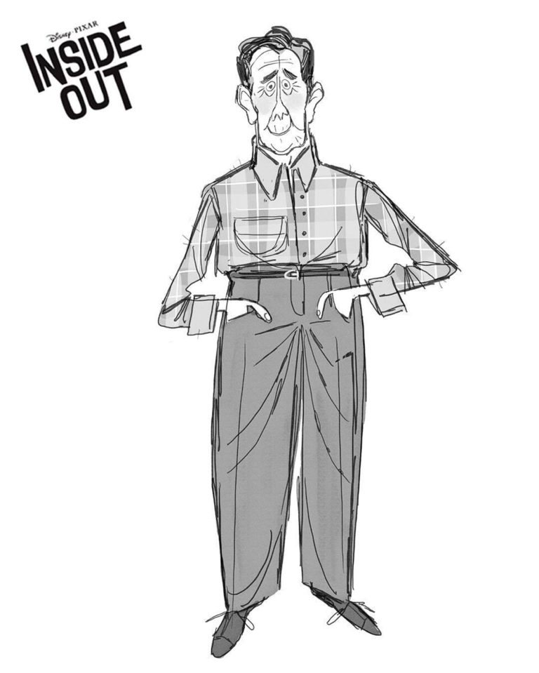 Character Designs de Inside Out, por Deanna Marsigliese - THECAB | ARCAIVE