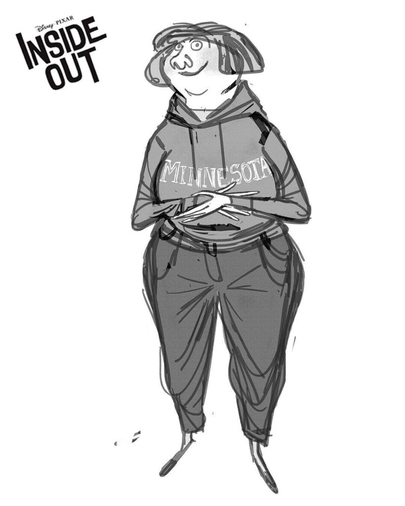 Character Designs de Inside Out, por Deanna Marsigliese - THECAB | ARCAIVE