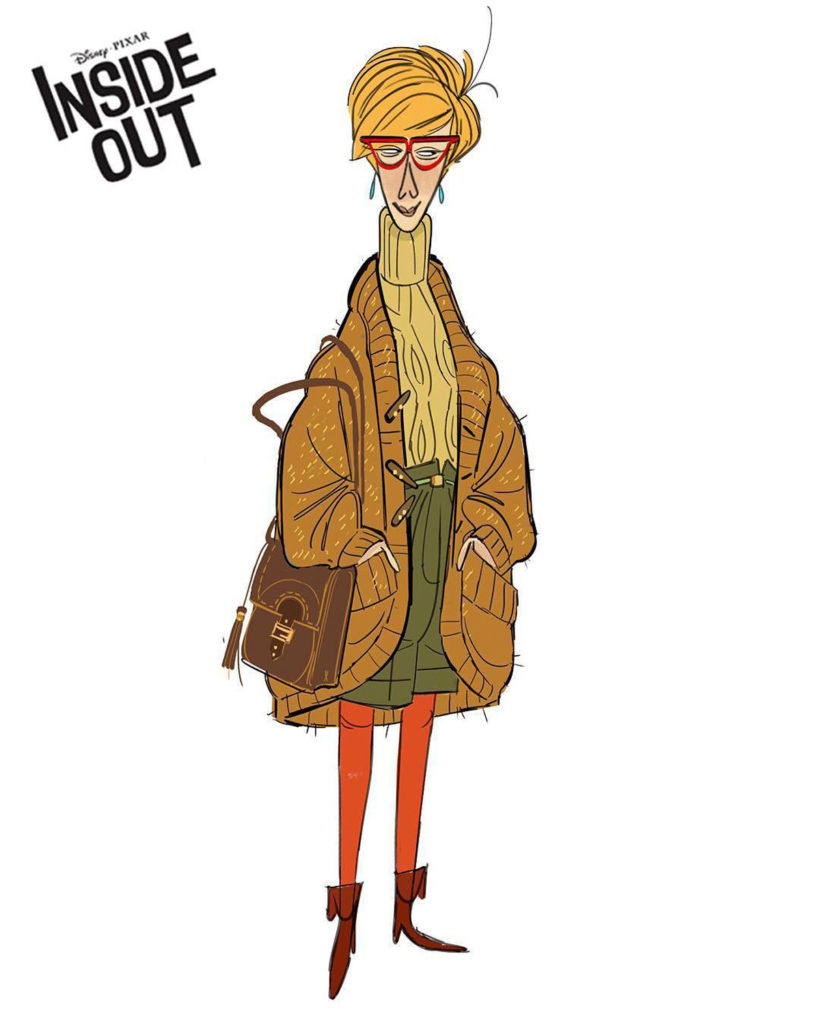 Character Designs de Inside Out, por Deanna Marsigliese - THECAB | ARCAIVE