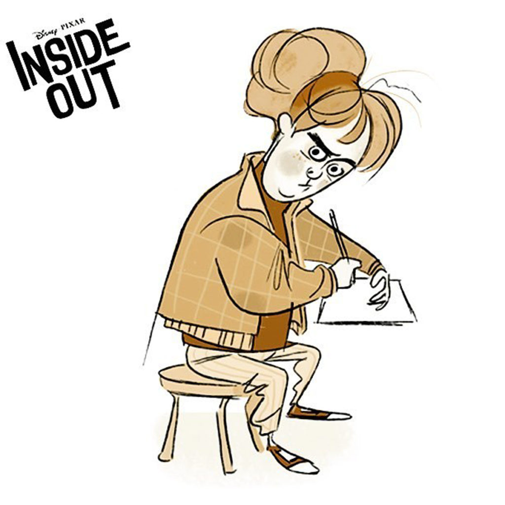 Character Designs de Inside Out, por Deanna Marsigliese - THECAB | ARCAIVE