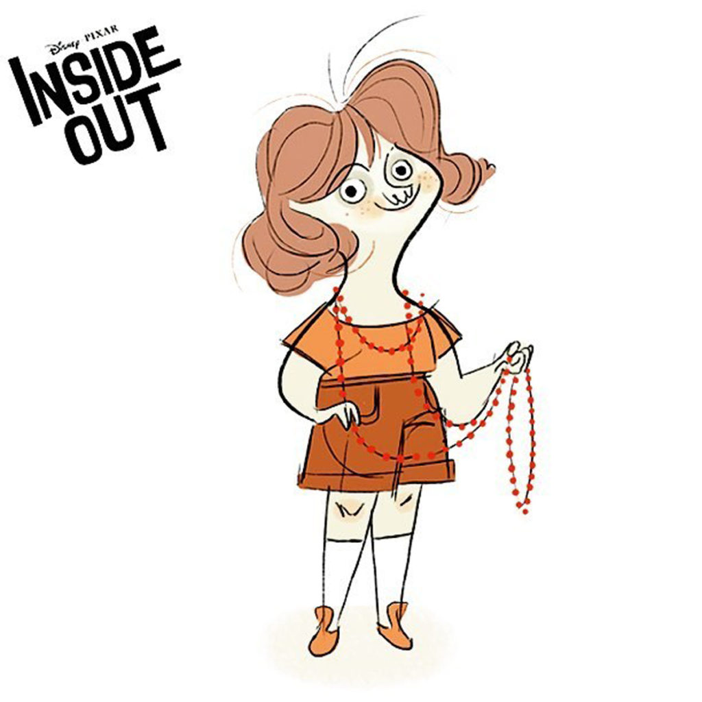 Character Designs de Inside Out, por Deanna Marsigliese - THECAB | ARCAIVE