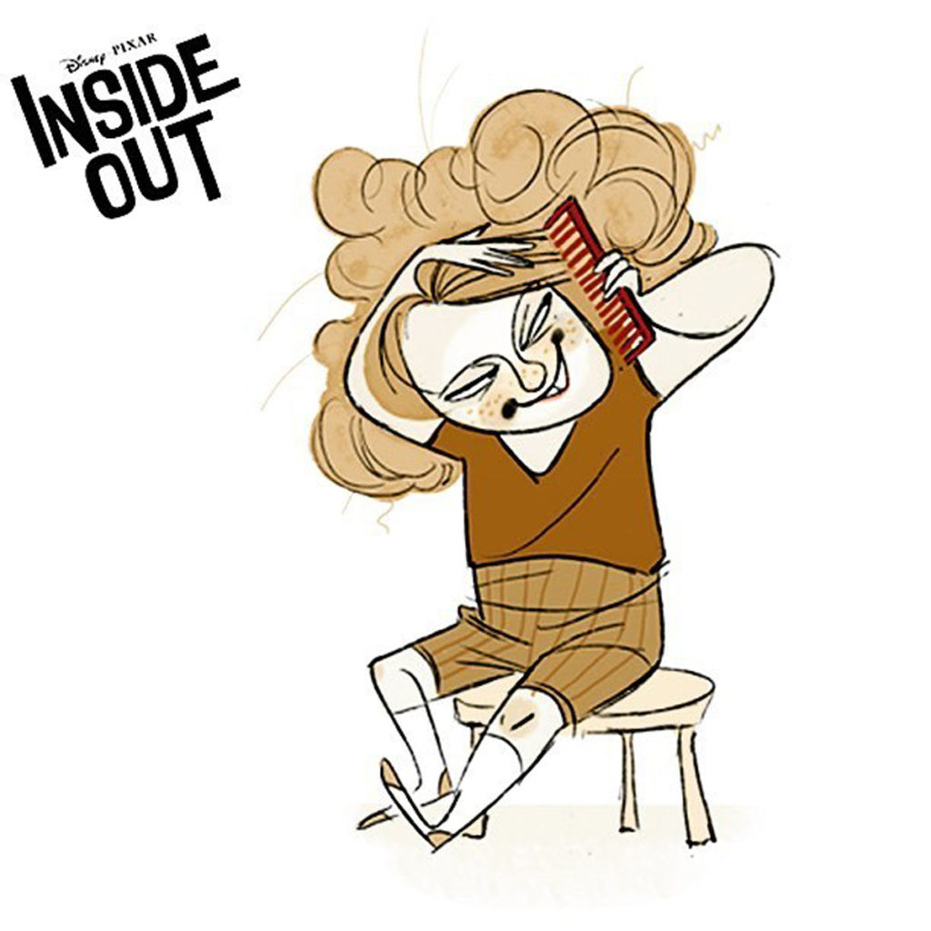 Character Designs de Inside Out, por Deanna Marsigliese - THECAB | ARCAIVE