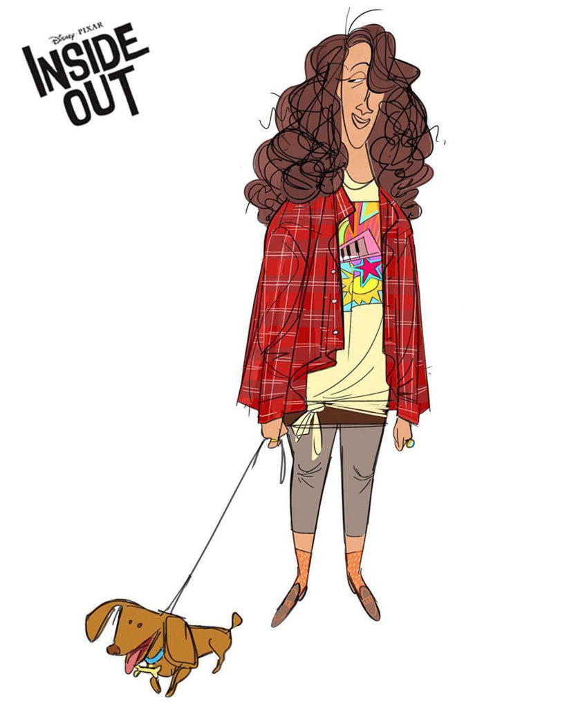 Character Designs de Inside Out, por Deanna Marsigliese - THECAB | ARCAIVE