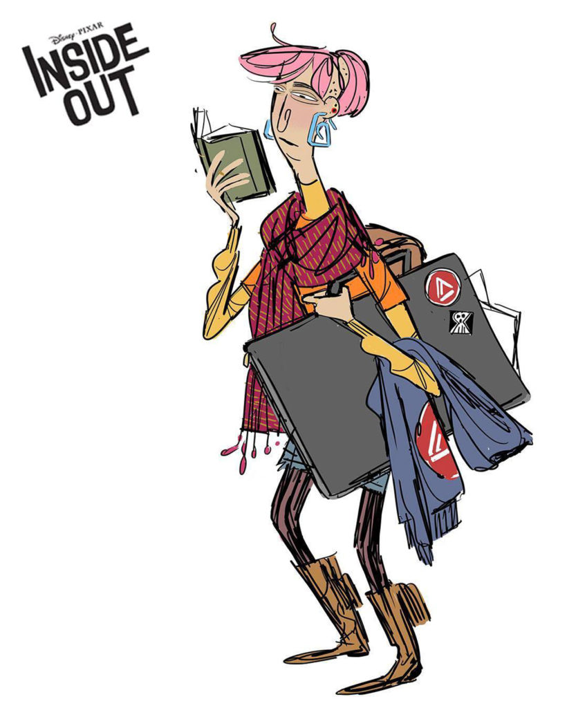 Character Designs de Inside Out, por Deanna Marsigliese - THECAB | ARCAIVE