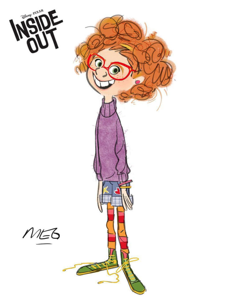 Character Designs de Inside Out, por Deanna Marsigliese - THECAB | ARCAIVE