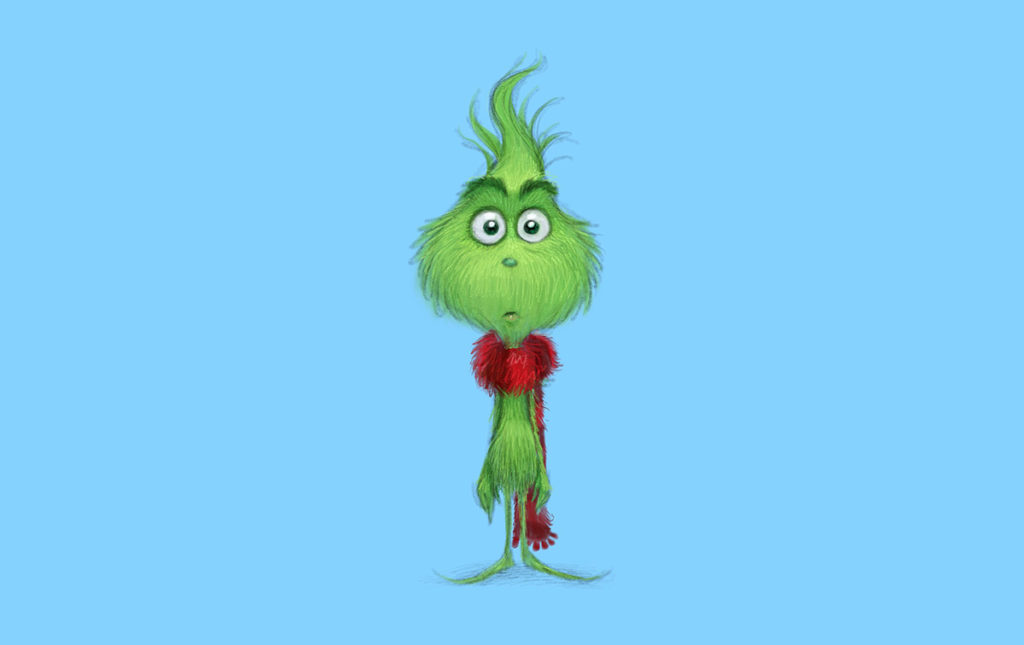 Artes de Yarrow Cheney para o filme The Grinch, da Illumination ...