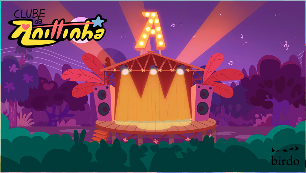 Artes do seriado "Clube da Anittinha", do Birdo Studio - THECAB | ARCAIVE