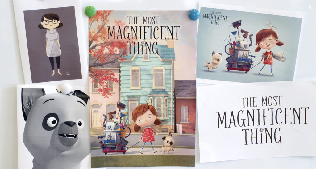 Trailer oficial de "The Most Magnificent Thing", curta da Nelvana - THECAB