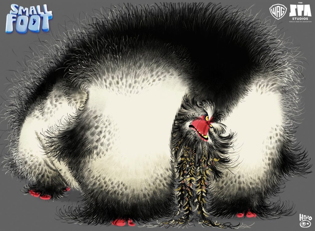 Character Designs do filme Smallfoot, por Daniel Fernández Casas ...