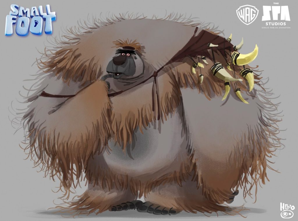 Character Designs do filme Smallfoot, por Daniel Fernández Casas ...