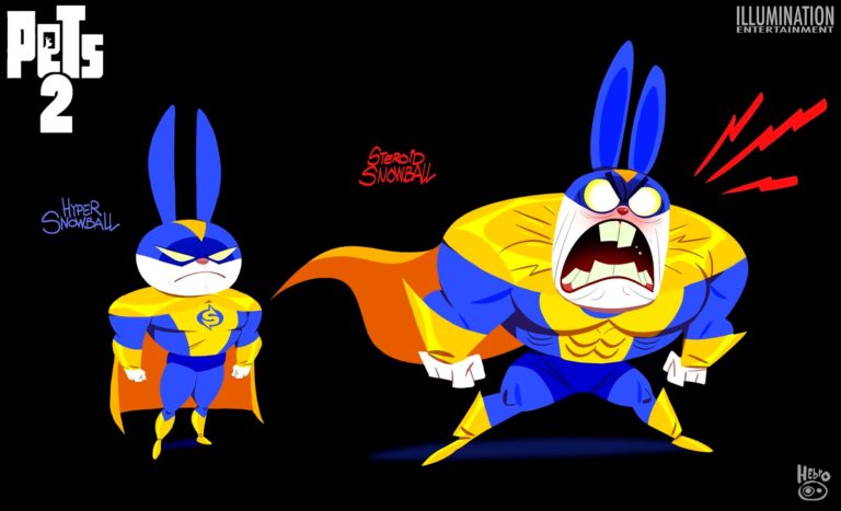 Character Designs do filme Pets 2, por Daniel Fernandez Casas - THECAB ...