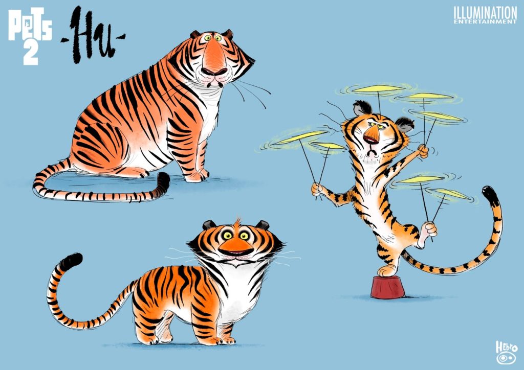 Character Designs do filme Pets 2, por Daniel Fernandez Casas - THECAB ...