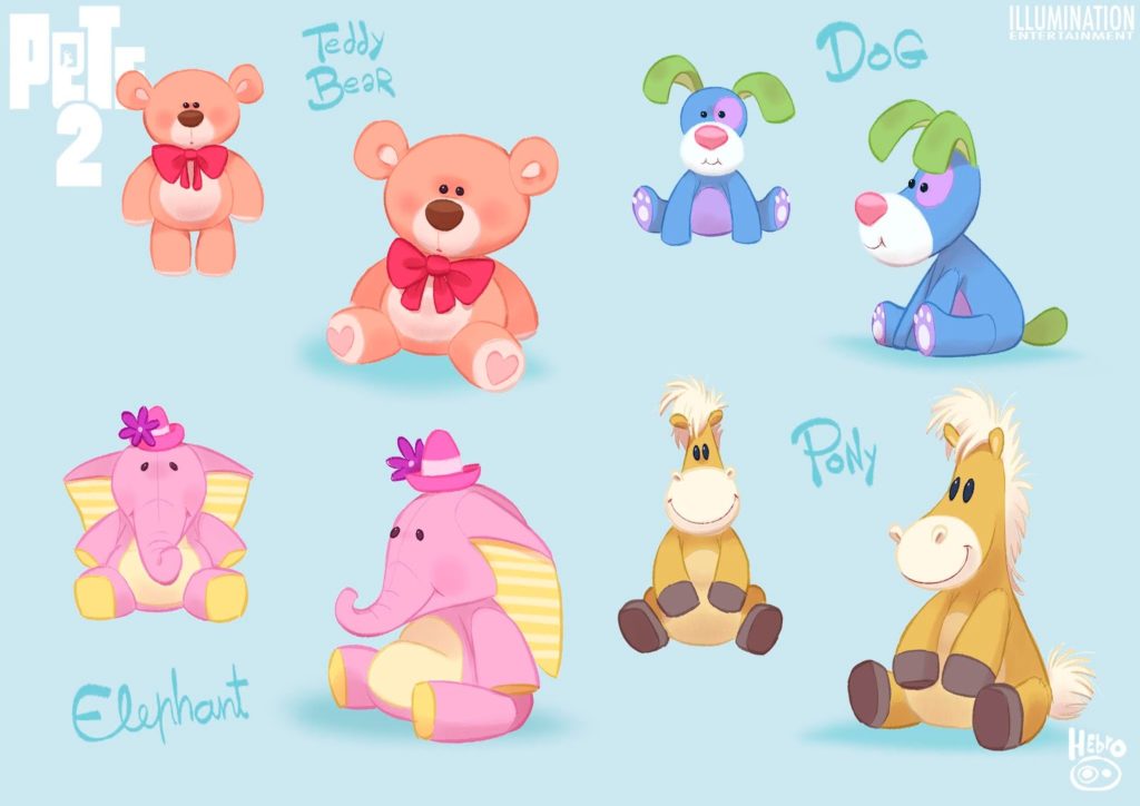 Character Designs do filme Pets 2, por Daniel Fernandez Casas - THECAB ...