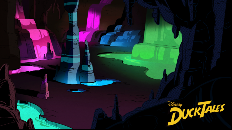 Background Designs da série DuckTales, por Luciano Herrera - THECAB ...