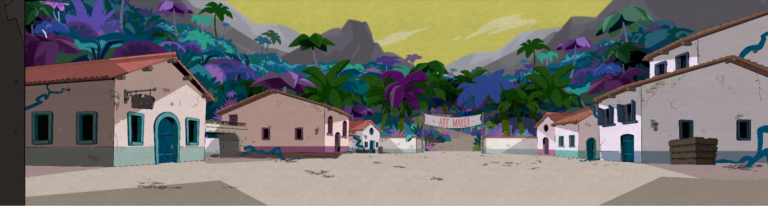 Background Designs da série DuckTales, por Luciano Herrera - THECAB ...