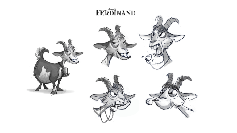 Character Designs do filme Ferdinand, por Sang Jun Lee - THECAB | ARCAIVE