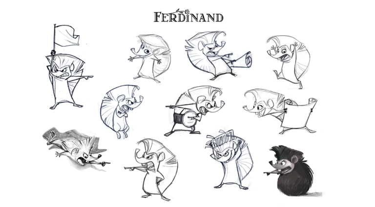 Character Designs do filme Ferdinand, por Sang Jun Lee - THECAB | ARCAIVE