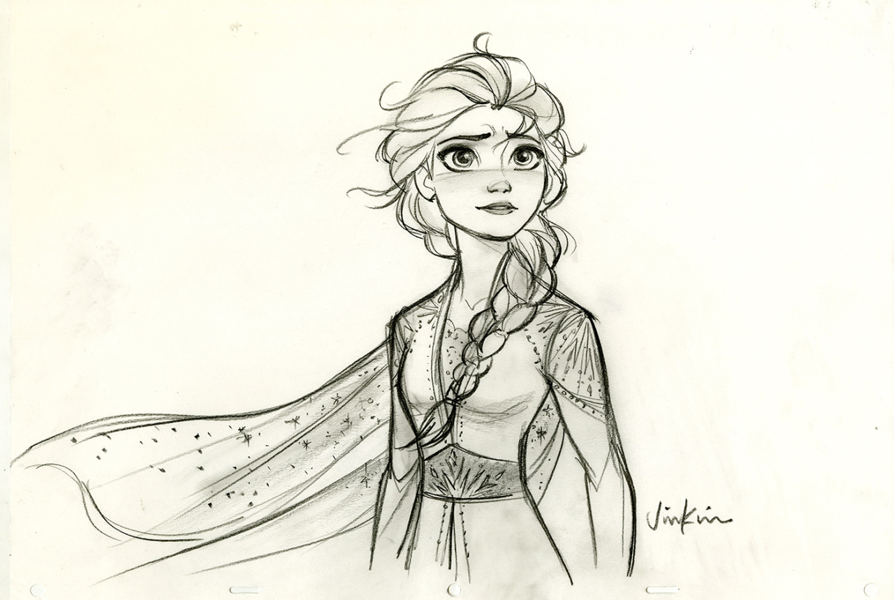 Mais Character Designs do filme Frozen 2, por Jin Kim - THECAB | ARCAIVE