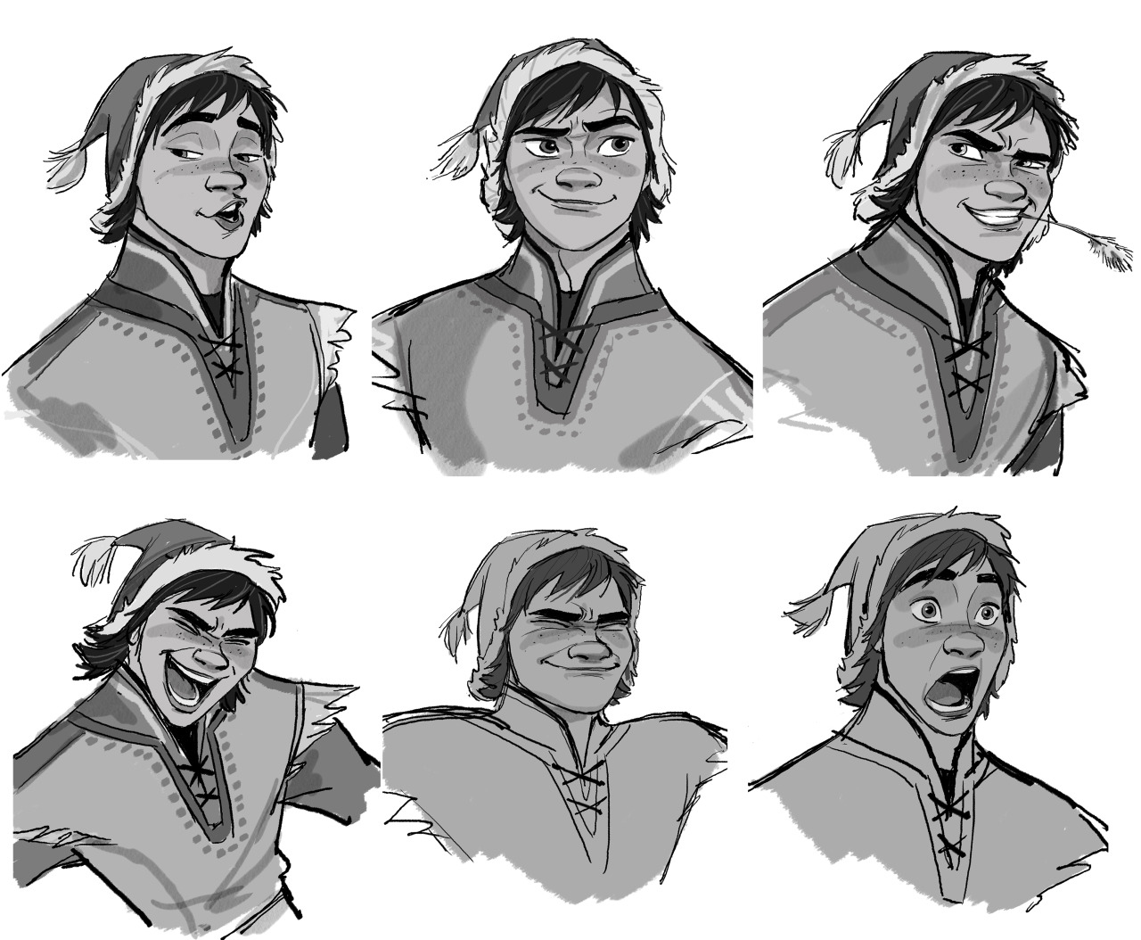 Mais Character Designs do filme Frozen 2, por Jin Kim - THECAB | ARCAIVE