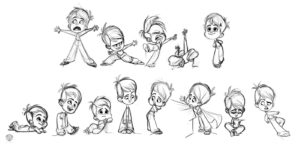Artes de Amanda Jolly para o filme Storks, da Warner - THECAB | ARCAIVE