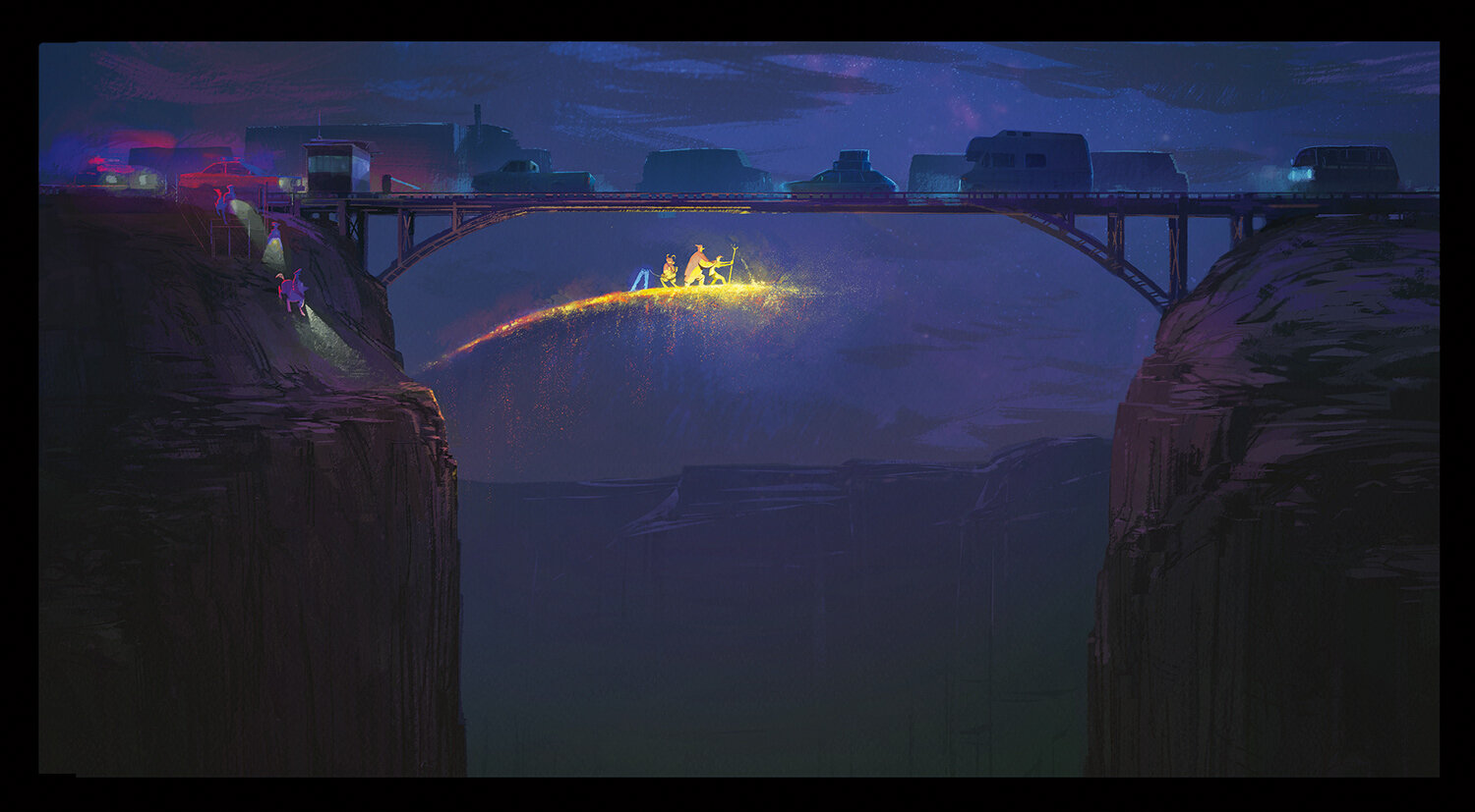 Concept Arts do filme Onward, dos estúdios Disney/Pixar - THECAB | ARCAIVE