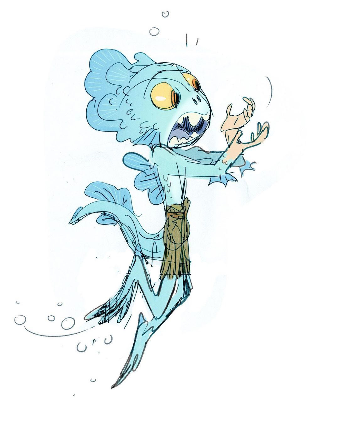 Character Designs do filme Luca, por Deanna Marsigliese - THECAB | ARCAIVE