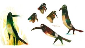 Artes do curta Robin Robin, da Aardman, por Matthew Forsythe - THECAB ...